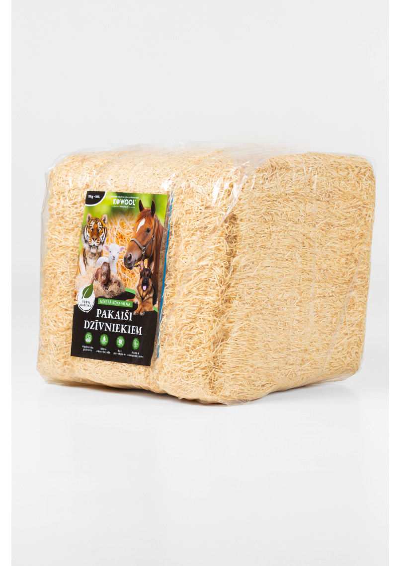 Soft Wood Wool Pet Bedding | KOWOOL